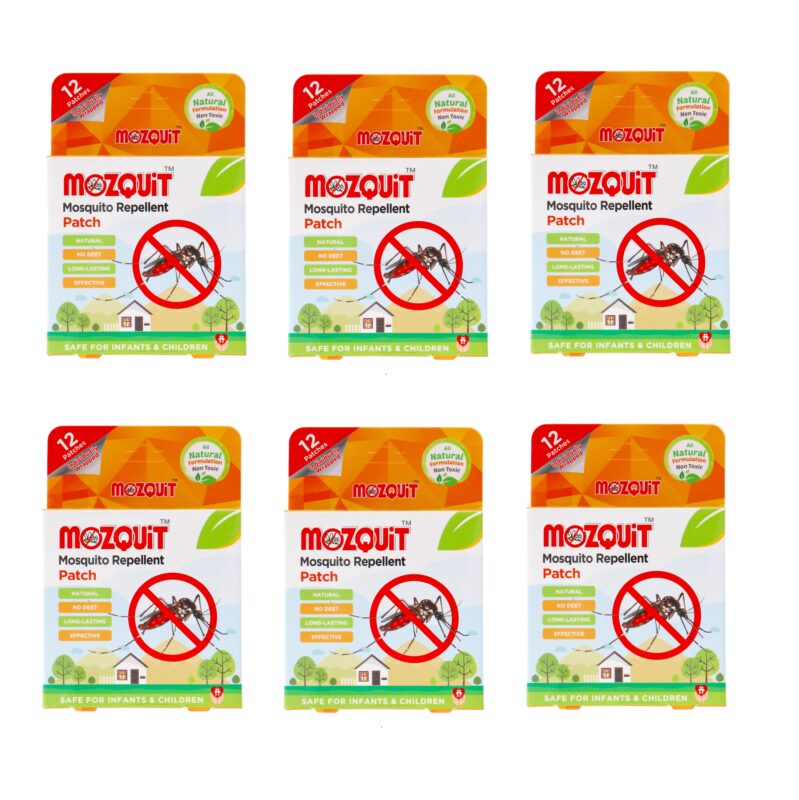 [Repellent Patch]-(Bundle 6Pack) Mosquito Repellent Patch (72 Pieces ...